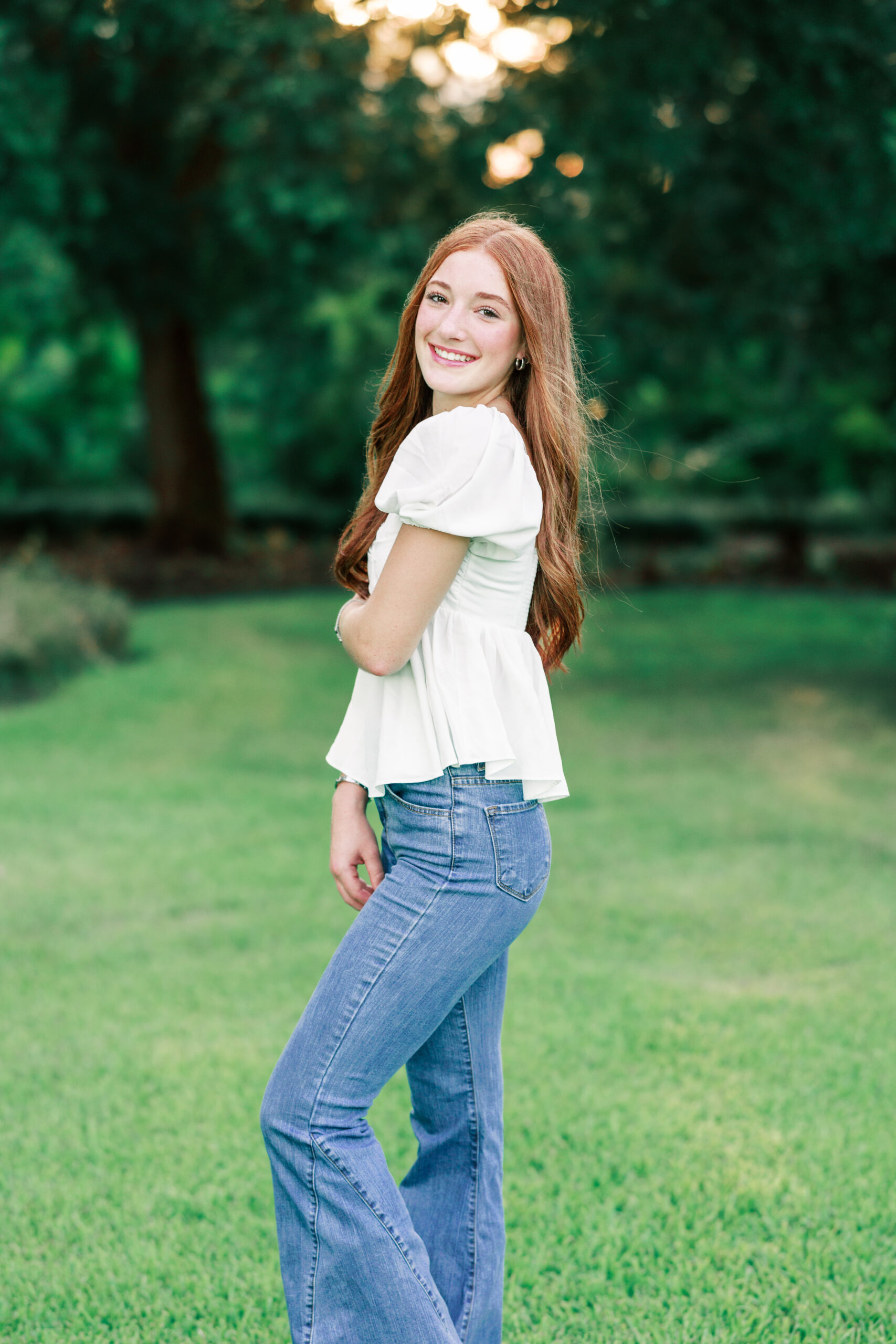 Audrey's Senior Session at Rip Van Winkle Gardens ...