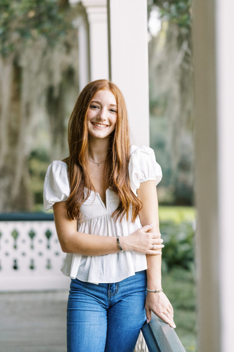 Audrey's Senior Session at Rip Van Winkle Gardens ...