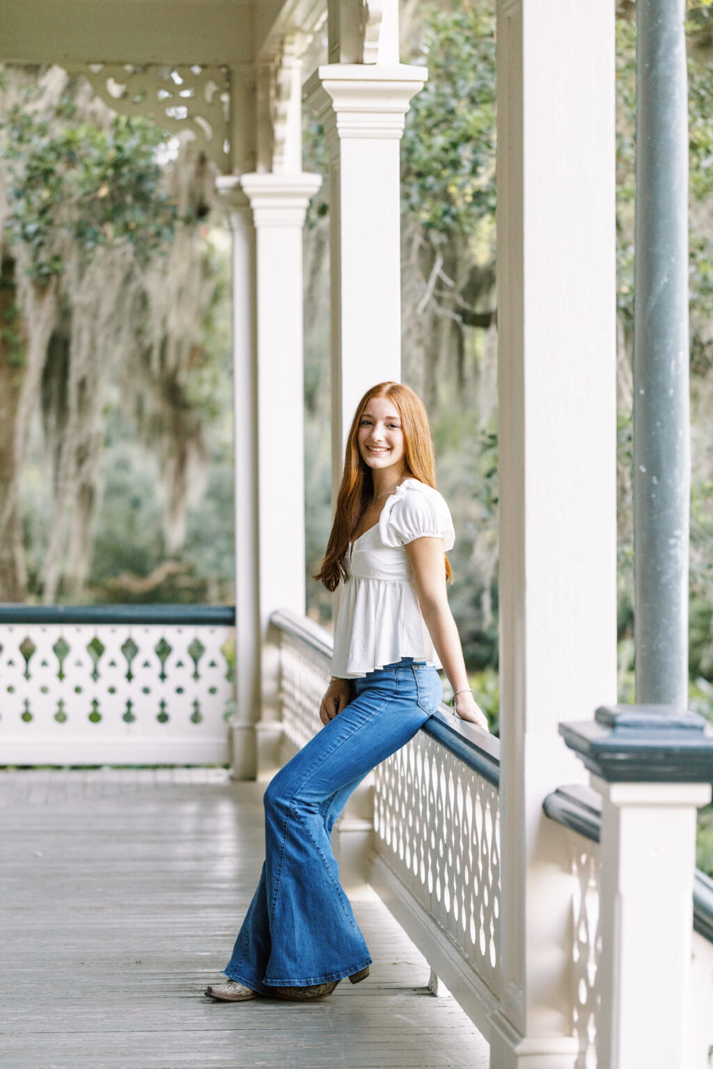 Audrey's Senior Session at Rip Van Winkle Gardens ...