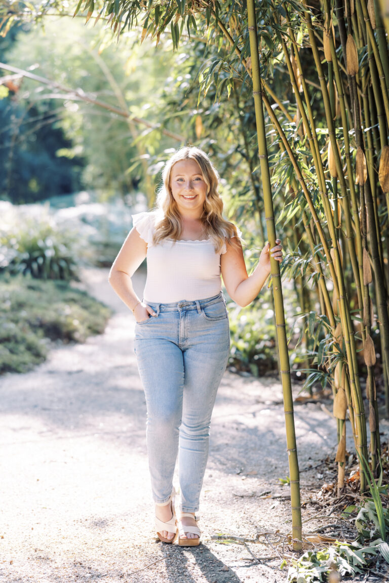 Olivia's Senior Session at Rip Van Winkle Gardens ...